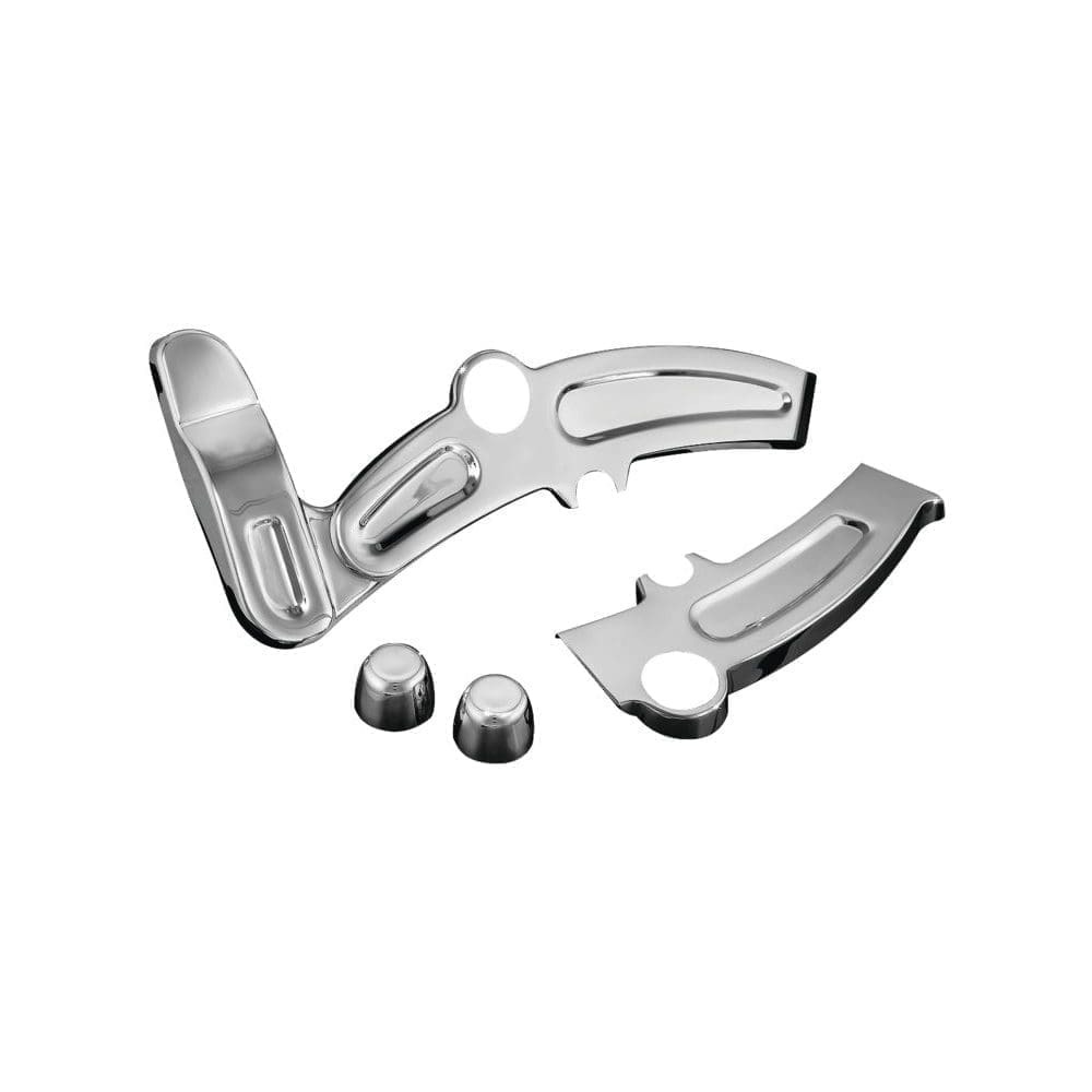 Kuryakyn Chrome Boomerang Frame Covers Softail, '08-'17 | RUSH BIKES