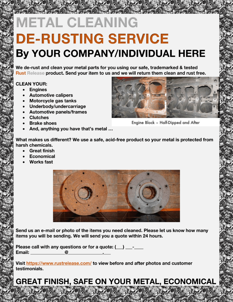 Starter Kit - Rust Release | The Industrial Safe Rust Remover