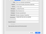 Setting Document Properties Working With The Rust Xlsxwriter Library