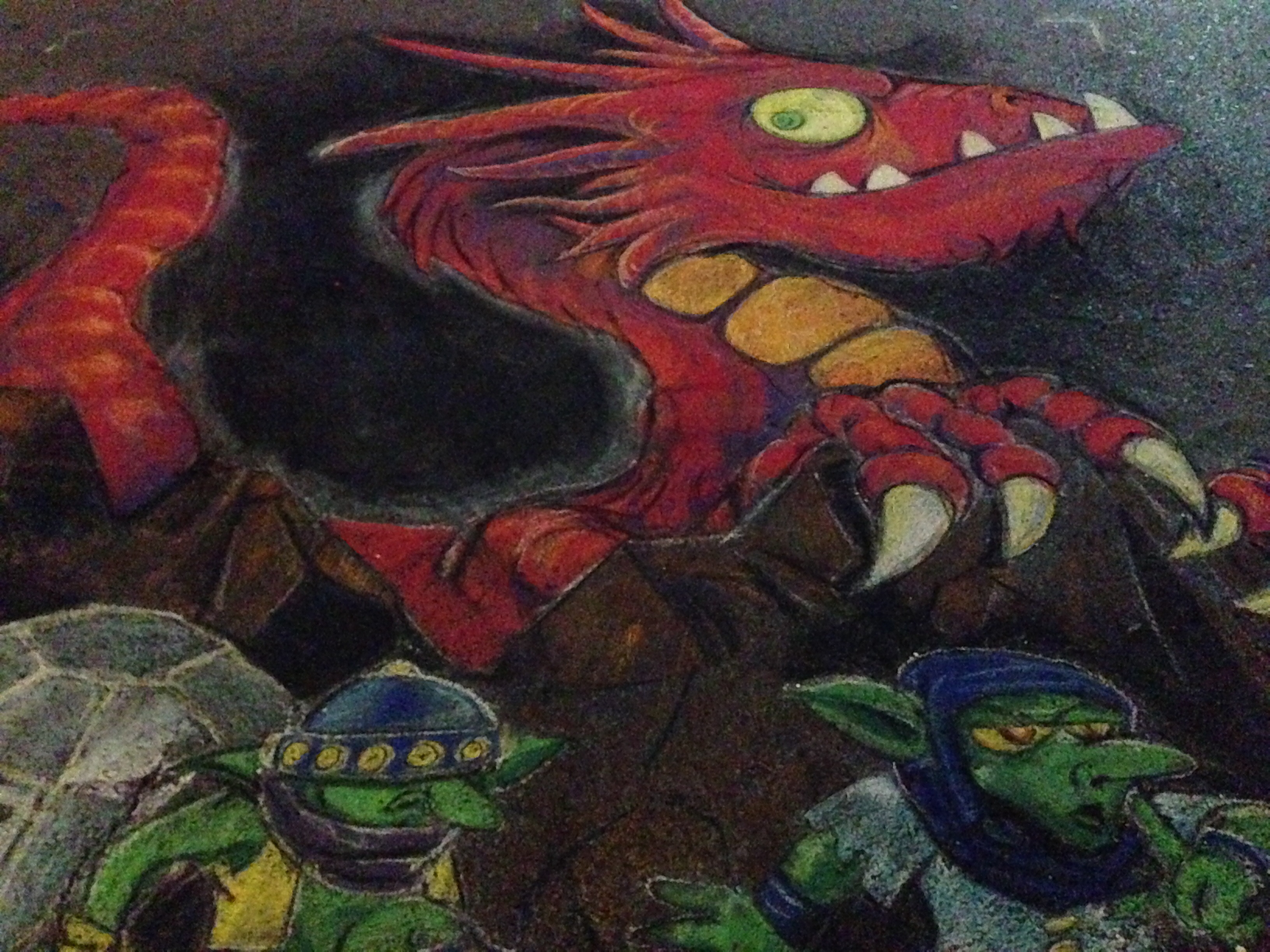 chalk drawing – Ruth E. Hendricks