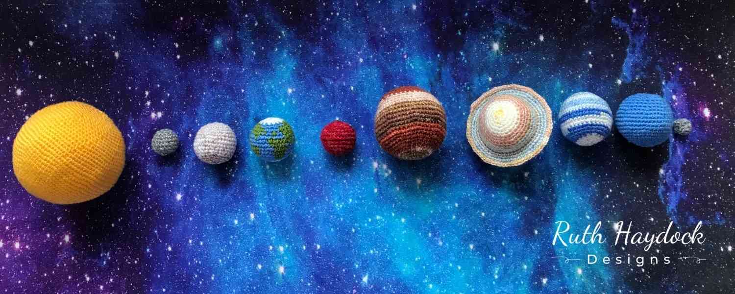 Crochet Solar System Pattern ⋆ Ruth Haydock