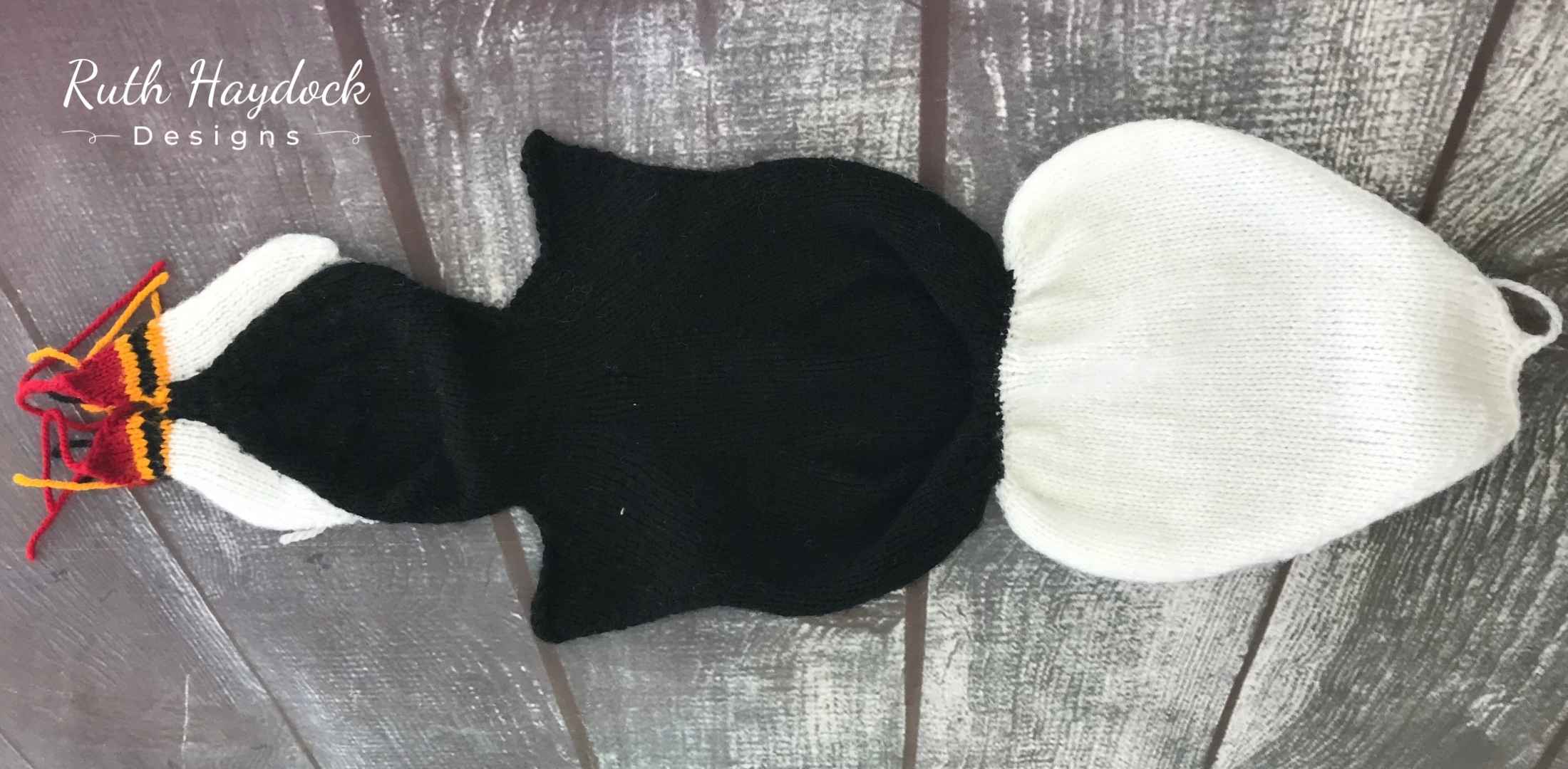 Percival the Puffin Knitting Pattern ⋆ Ruth Haydock