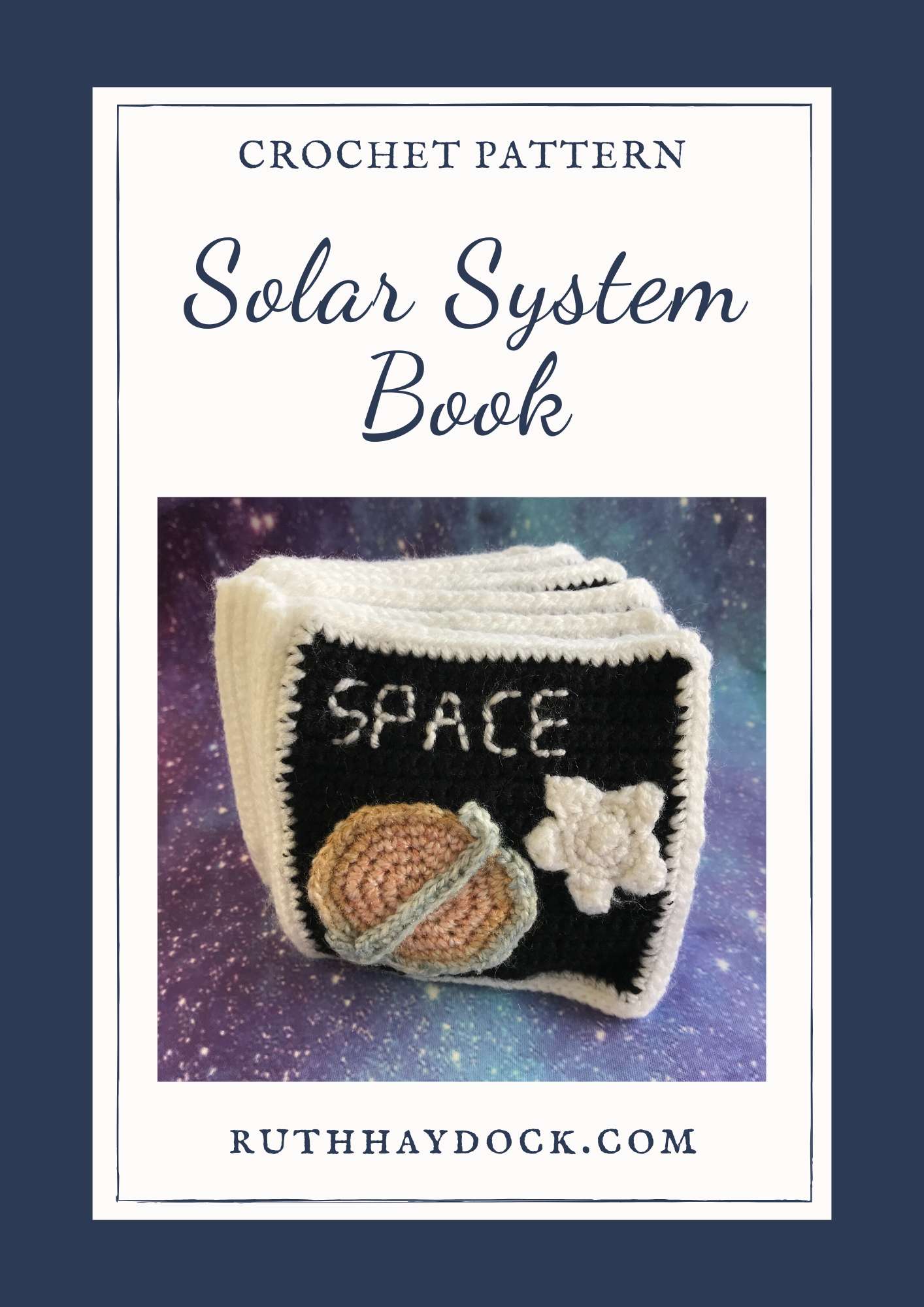 Solar System Book ⋆ Free Crochet Pattern ⋆ Ruth Haydock