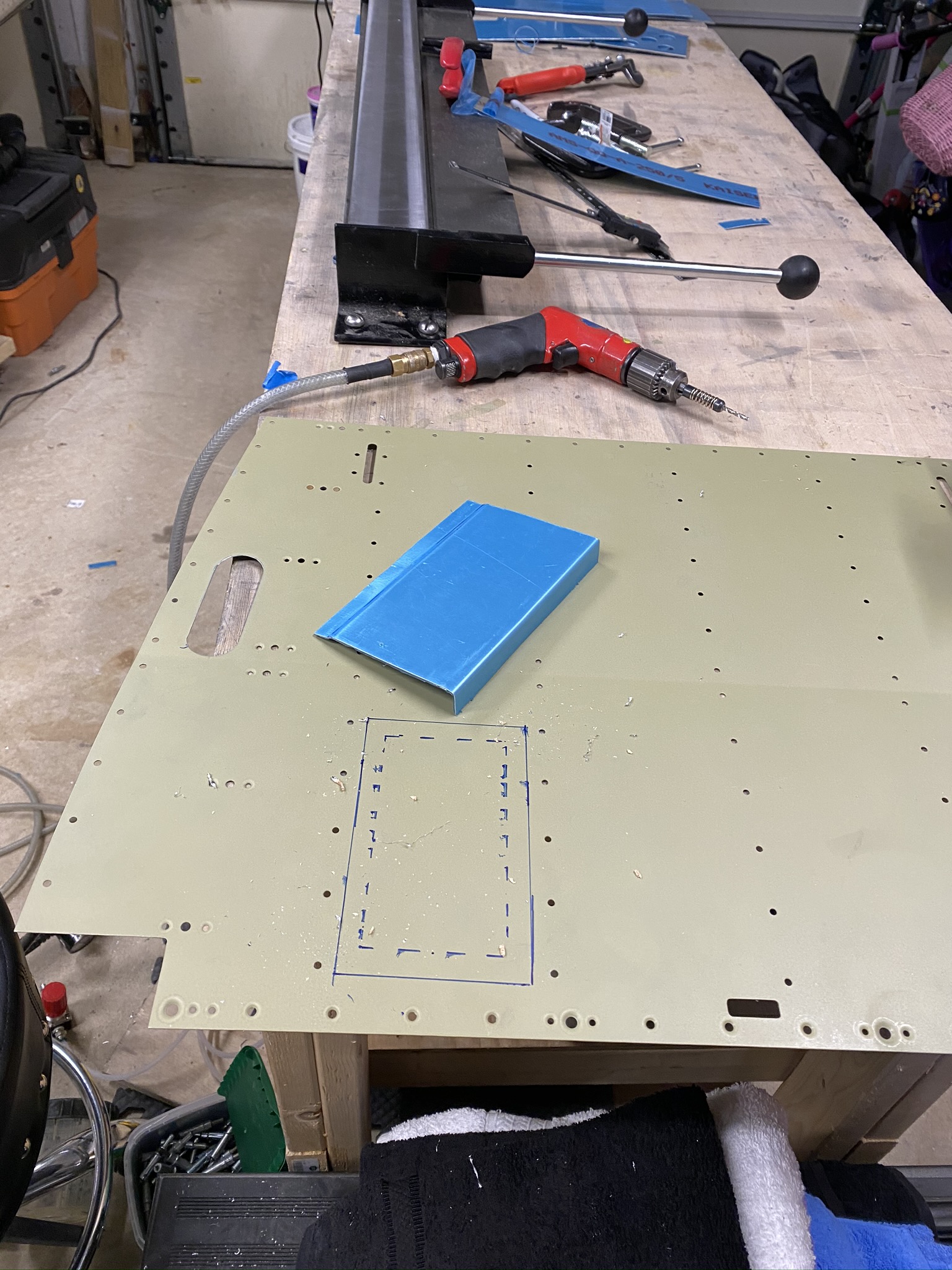 Comm antenna, Rear Seat Access Panel, and Conduit – rv10builder.com