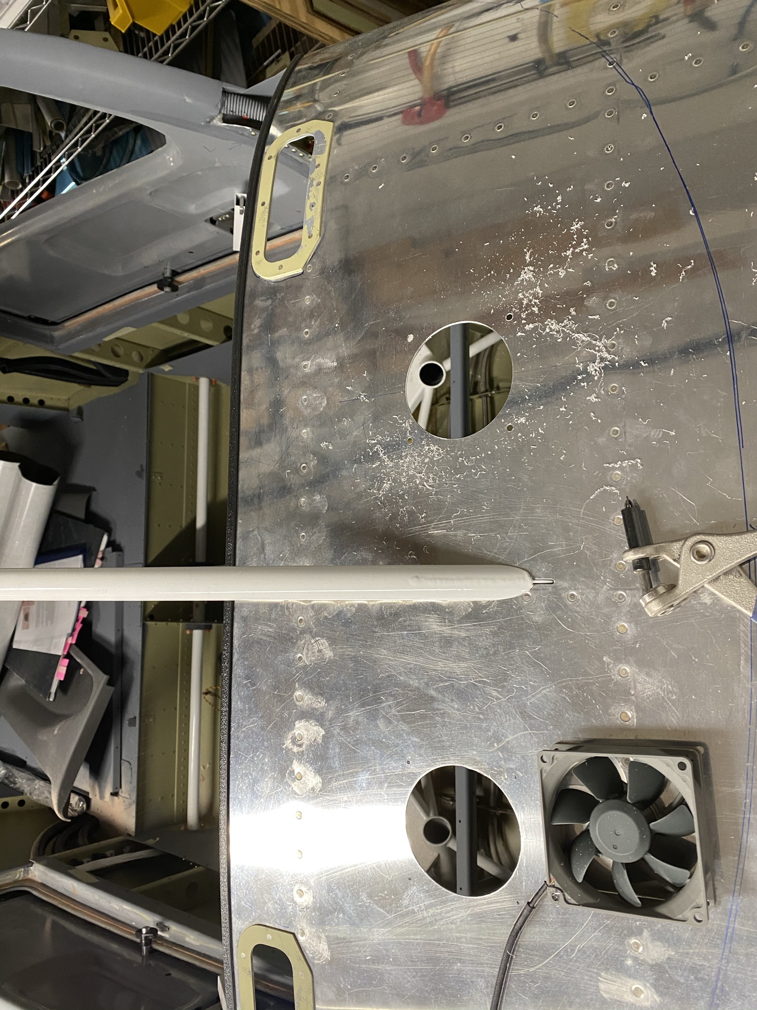 Defrost Vents, Firewall insulation, and more cabin top filler ...