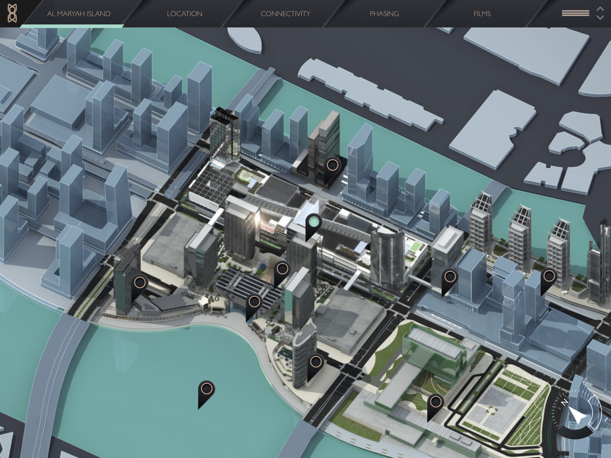 Al Maryah Island App – Ryan Lintott