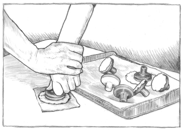 Bsic Paper Casting using Rycraft Stamps is EASY and FUN!