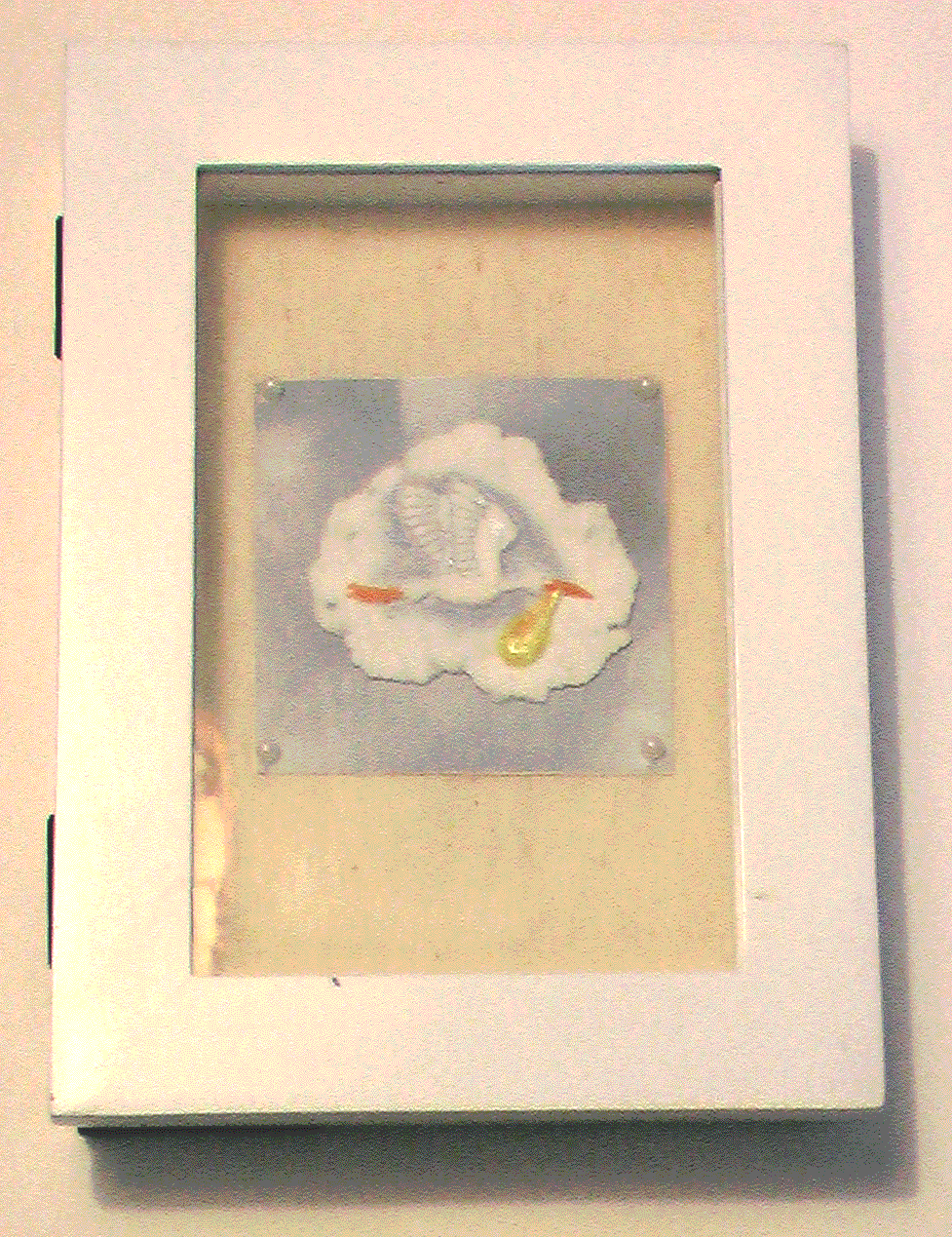 Framed Artwork Paper Casting Projects using Rycraft Cookie Stamps