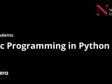 Basic Programming In Python I Coursera