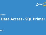 Java Data Access Sql Primer Coursera
