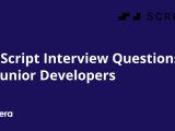 Javascript Interview Questions For Junior Developers Coursera