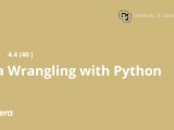 Data Wrangling With Python Coursera