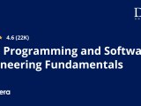 Java Programming And Software Engineering Fundamentals Coursera
