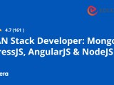 Mean Stack Developer Mongodb Expressjs Angularjs Nodejs Coursera