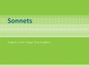 Ppt Sonnets Powerpoint Presentation Free To View Id 119e92 Zwjly