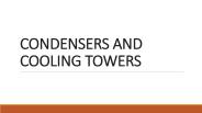 Ppt Cooling Towers Principles Powerpoint Presentation Free To