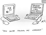 Binary Code Cartoons And Comics Funny Pictures From Cartoonstock