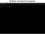 Simplest Command Line Program For Windows Git Bash Codewithsusan