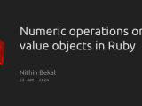 Numeric Operations On Value Objects In Ruby