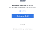 How To Access The Facebook Api With Java And Spring Boot