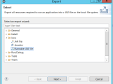 Java Eclipse Runnable Jar File Export Failed No Resources Selected