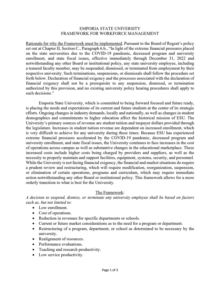 Esu Framework Documentcloud