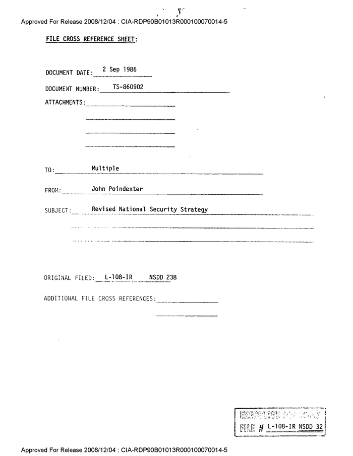 File Cross Reference Sheet Documentcloud