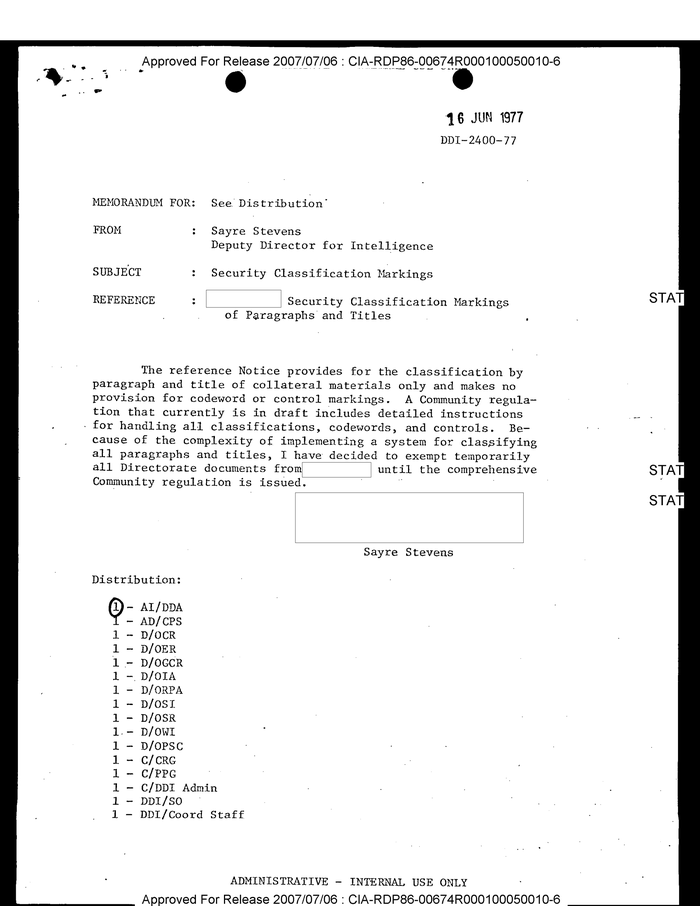 Security Classification Markings Documentcloud