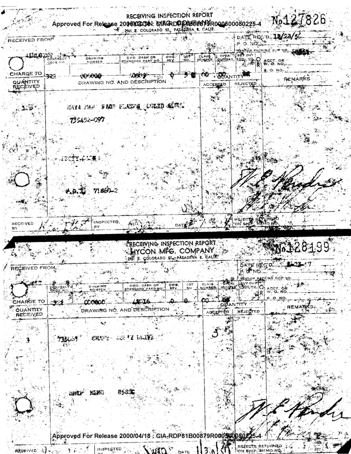 Receiving Inspection Report Documentcloud