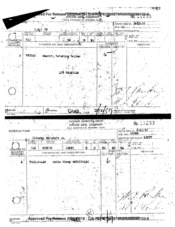 Receiving Inspection Report Documentcloud