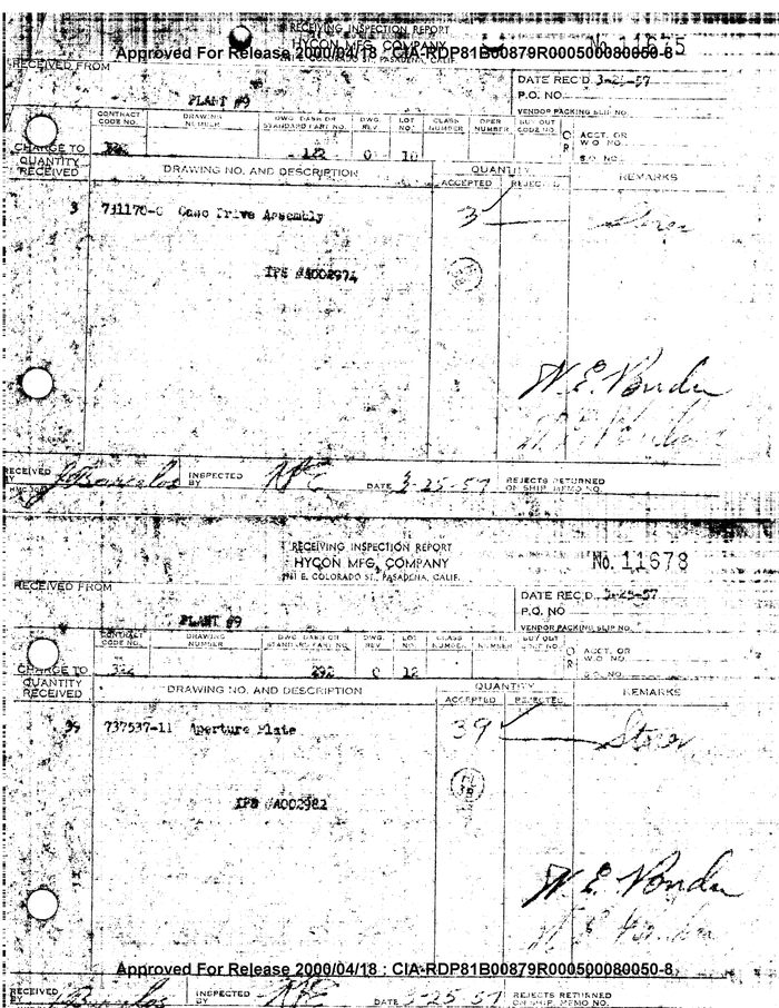 Receiving Inspection Report Documentcloud
