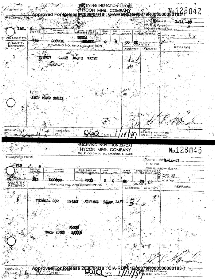 Receiving Inspection Report Documentcloud