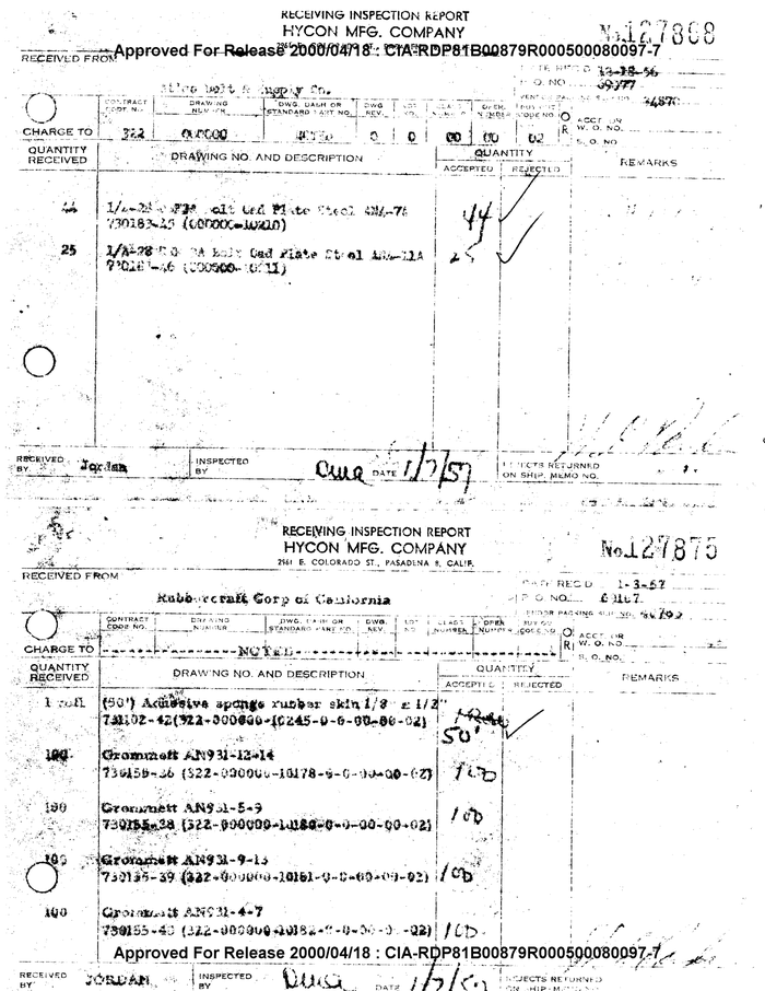 Receiving Inspection Report Documentcloud
