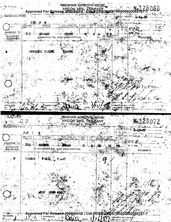 Receiving Inspection Report Documentcloud