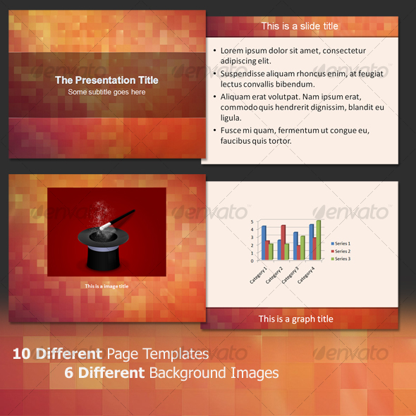 About The Pixels- Professional PowerPoint Template | Presentation Templates