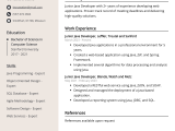 Junior Java Developer Cv Sample Guide Entry Level Senior Jobs
