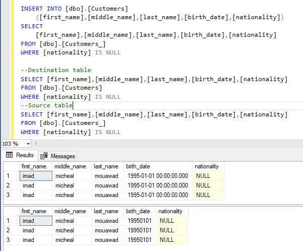 How To Update Multiple Columns In Sql From Another Table