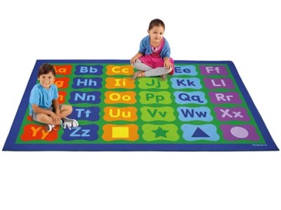 Learning Letters Activity Carpet 6 X 9 At Lakeshore Learning