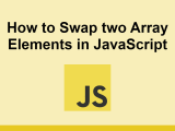 How To Swap Two Array Elements In Javascript Sabe