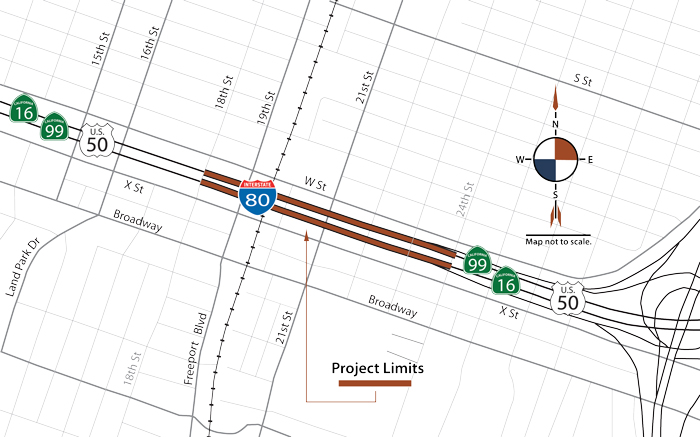 Major freeway improvement project along Highway 50 fast approaching ...