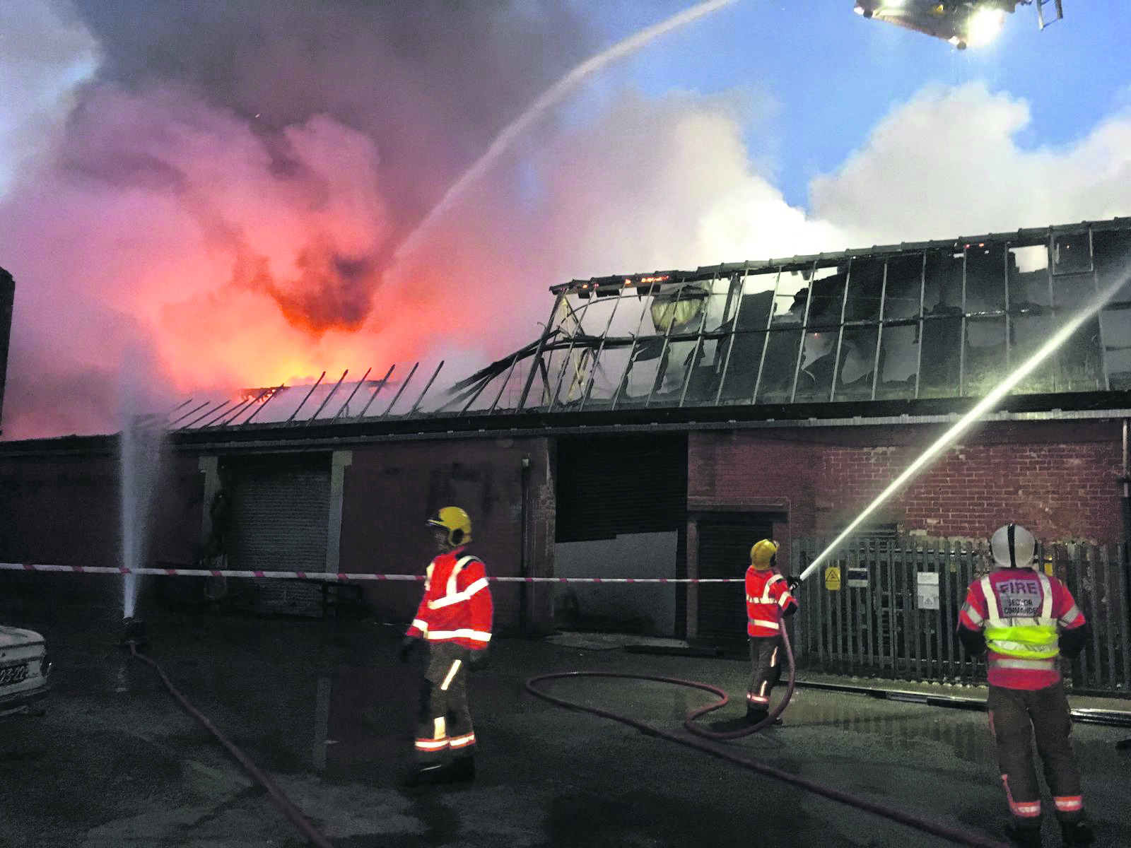 Residents evacuated as businesses count cost of Delph mill fire ...