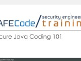 Secure Java Programming 101 Safecode