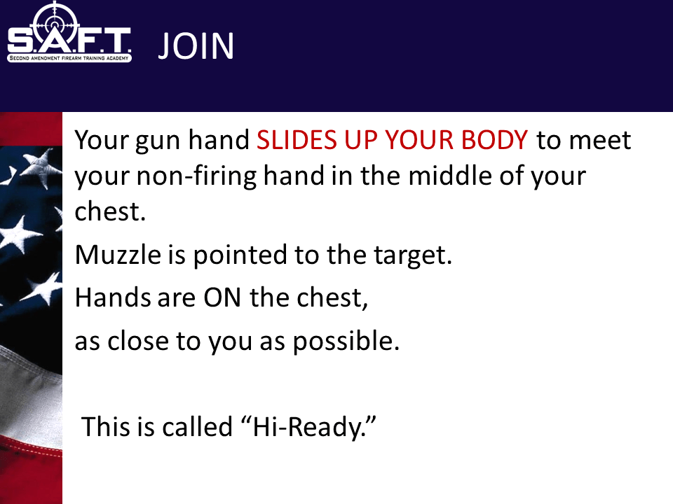 Presenting the Firearm for Concealed Carry