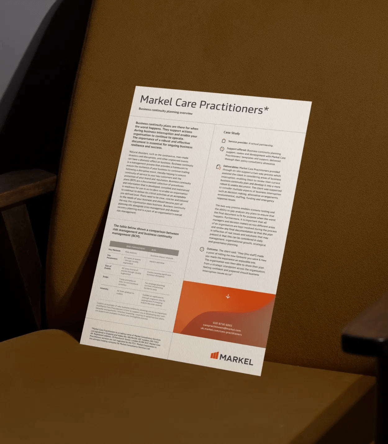 Markel Elevating A Truly People First Insurance Brand Saffron Brand