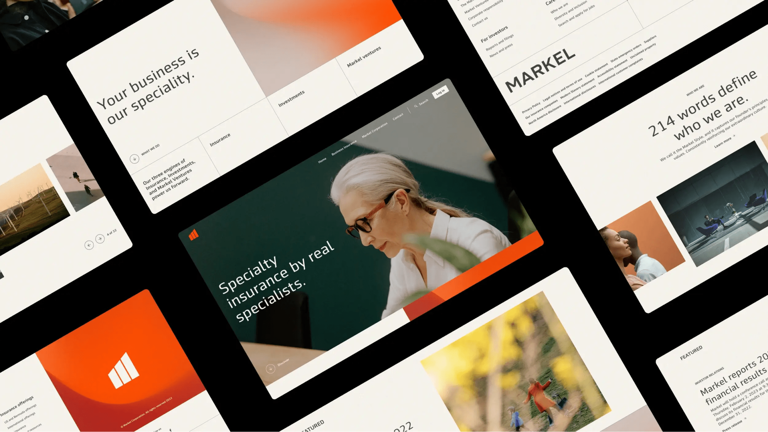 Markel Elevating A Truly People First Insurance Brand Saffron Brand