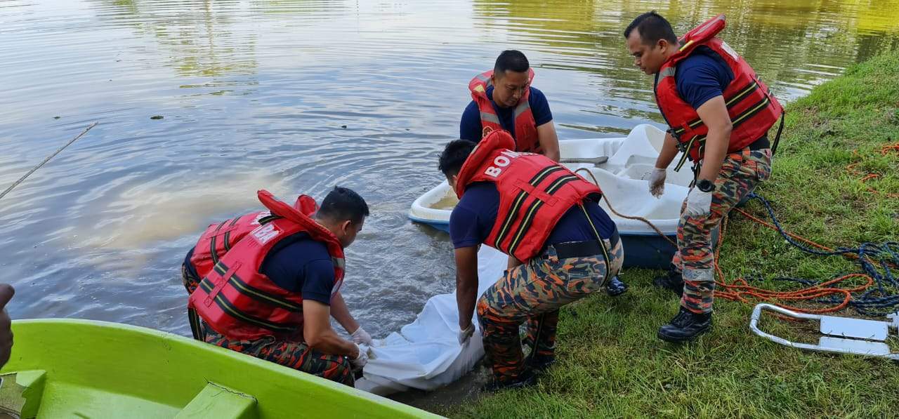 Dua pelatih PUSPEN Raub lemas di tasik - SAHIH