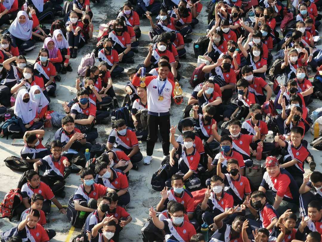 Olahragawan Sukan Sukma 2022 balik SMK Permas Jaya 2 - SAHIH