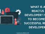 What Is A Reactjs Developer How To Become A Successful React Developer