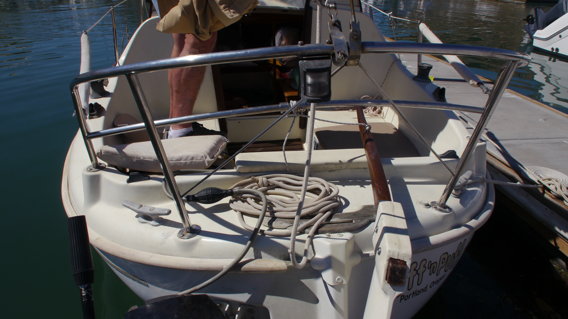 Dialing in a Halman 20 in San Carlos | sailsancarlos.com