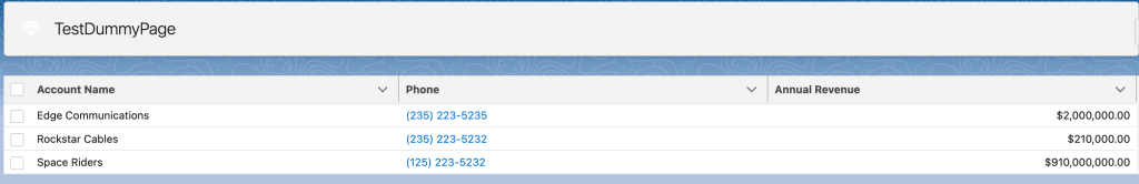 Using Lightning Datatable Component Salesforceblue